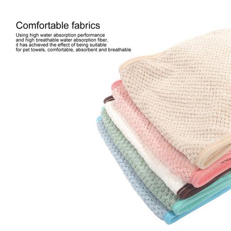 Badu Bg Кърпи за баня за домашни любимци Дишащи щадящи кожата супер абсорбиращи бързосъхнещи