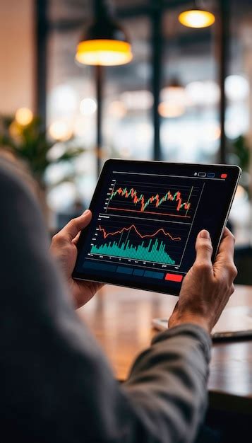 Analyzing Stock Market Data Ai Generated Image
