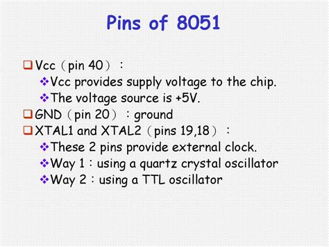 The 8051 Microcontroller 8 Bit Ppt Download