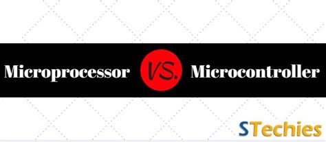 Difference Between Microprocessor And Microcontroller