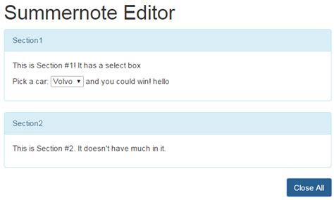 Javascript How Toggle Summernote Editor Between Airmode And Toolbar