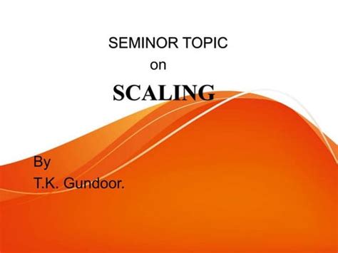 Types Of Scales And Scaling Techniques Pptx Science