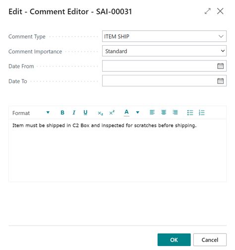 Clever Dynamics Comment Editor