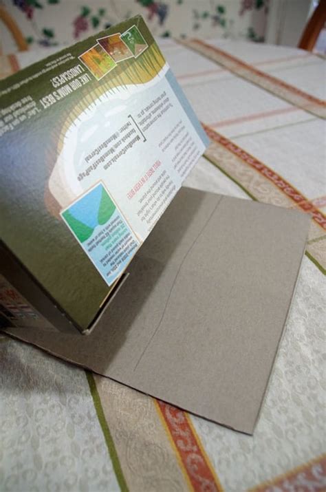 How To Turn A Cereal Box Into A Beautiful T Box Turning The Clock Back