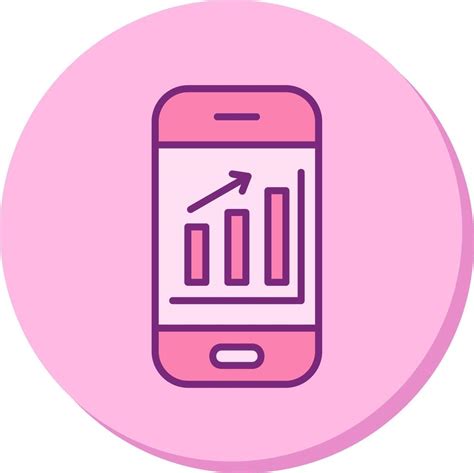 Mobile Analytics Vector Icon 41057094 Vector Art At Vecteezy