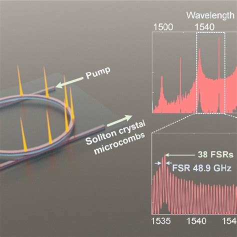 Schematic Of Soliton Crystal Microcombs And Generated Optical Spectrum Download Scientific