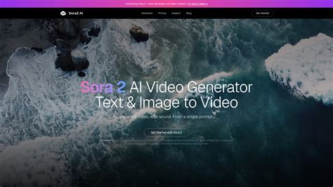 Sora 2 — Ai Video Generator Latest Product Information Latest Pricing