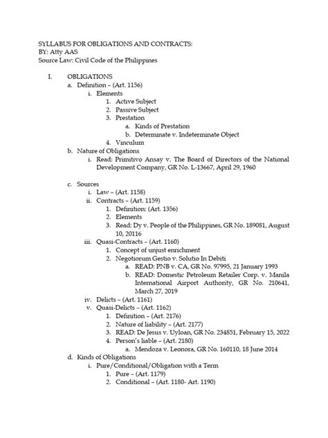 Week 1 Rfbt Pdf Law Of Obligations Legal Concepts