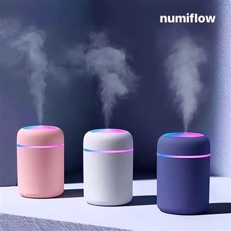 Electric Air Humidifier And Oil Diffuser Gray 5 Filters Artofit