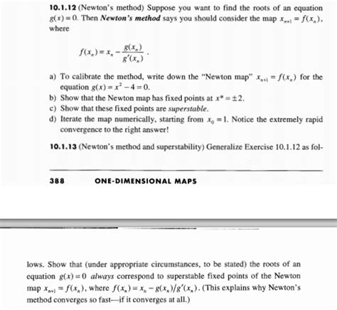 Solved Newton S Method Suppose You Want To Find The Roots Chegg