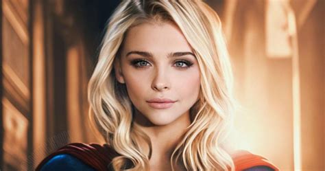 Supergirl Fan Art Makes The Case For Chloe Grace Moretz To Join The DCU