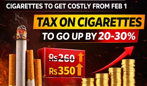Watch Cigarette Prices Likely To Rise 20 30 Per Cent From February 1