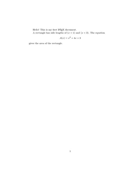 Tutorial 01 Pdf