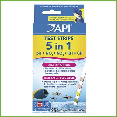 API Test Strips 5 In 1 Aquarays