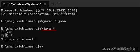 如何在sublime中写一个java文件，并将其在命令行窗口中运行 sublime java csdn博客