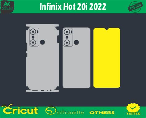 Infinix Hot I Skin Vector Template