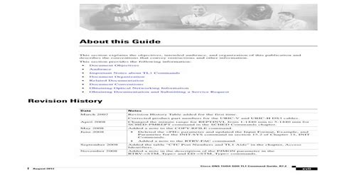 Pdf About This Guide · January 2010 Updated The Input Format Input