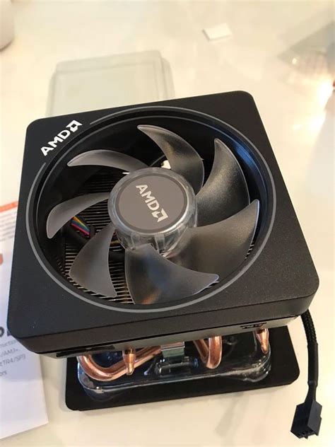 AMD Brand New Wraith Prism LED RGB Cooler Fan Computers Tech Parts Accessories Computer