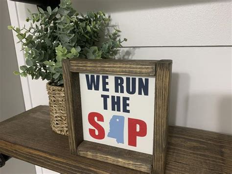 We Run The Sip Ole Miss University Of Mississippi Rebels Etsy Ole