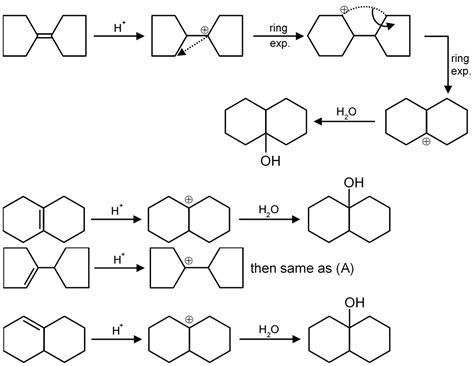 Which Of The Following Alkenes On Reaction With Dilh2so4 Will Give