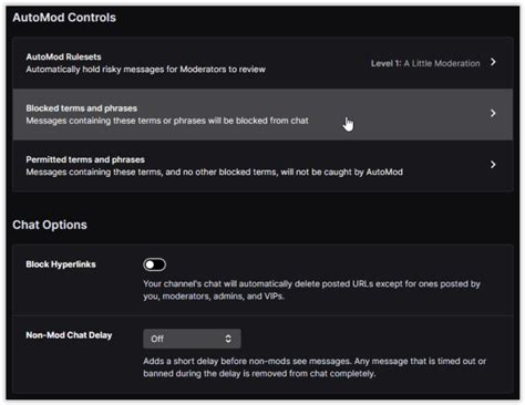 How To Blacklist And Ban Words In Twitch Chat