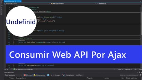 Consumir Web Api Desde Jquery Ajax Por Get Crear Tabla Bootstrap Youtube