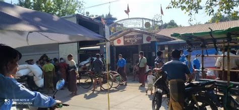 လှိုင်သာယာ အနောက်ပိုင်း မြို့နယ်တွင် အမှတ် ၁၄ ရပ်ကွက်တွင် ကုလသမဂ္ဂ စားနပ်ရိက္ခာအဖွဲ့မှ လိုအပ်လ