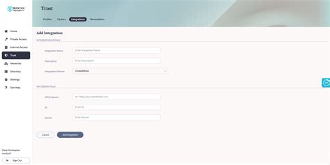 Crowdstrike Integration Sonicwall Cloud Secure Edge Documentation