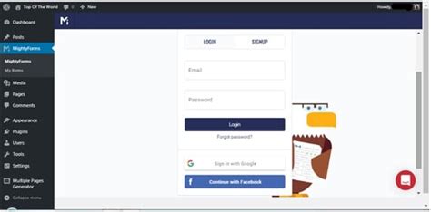 How To Create A Contact Form In Wordpress Mightyforms