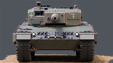 Leopard 2a4 Free Vr Ar Low Poly 3d Model Cgtrader