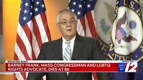 Barney Frank Dies At 86 Years Old