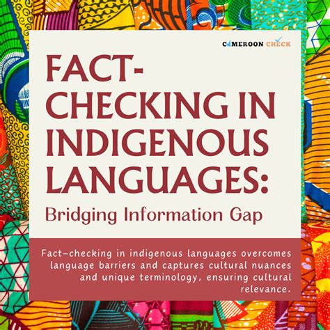 Fact Checking In Indigenous Languages Bridging Information Gap