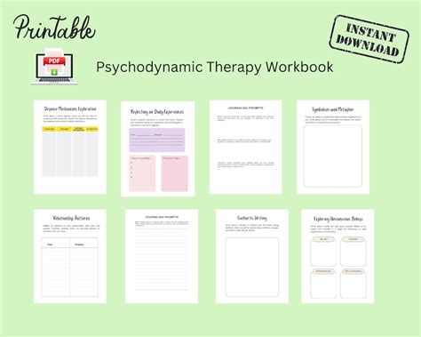 Psychodynamic Therapy Workbook Self Exploration And Personal Growth Pdf