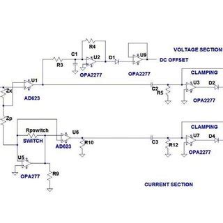 Schematic Of The Custom Interface For Analog Signal Conditioning Download Scientific Diagram