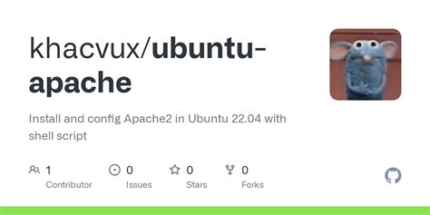 Github Khacvuxubuntu Apache Install And Config Apache2 In Ubuntu 2204 With Shell Script