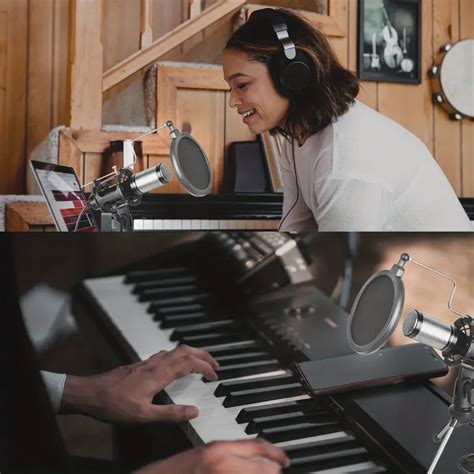 Depusheng Usb 마이크 컴퓨터 카디오이드 콘덴서 Pc 게이밍 마이크 스트리밍 팟캐스트 보컬 녹음을 Temu Republic Of Korea