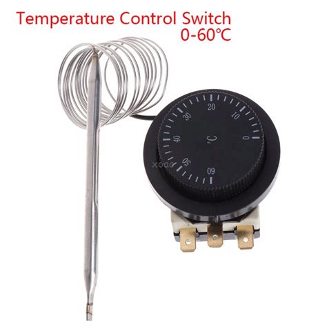 V V A Degree Temperature Control Switch Capillary Thermostat Controlled A