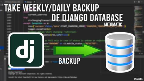 How To Take Backup Of Django Database Automatically On Weeklydaily