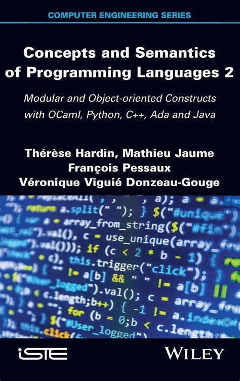 Concepts And Semantics Of Programming Languages 2 Modular And Object