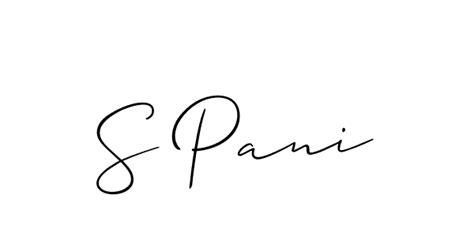 100 S Pani Name Signature Style Ideas Ultimate Esign