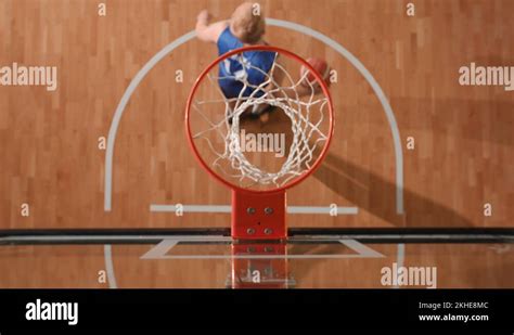 Basketball Player Making Slam Dunk Stock Videos Footage HD And K Video Clips Alamy