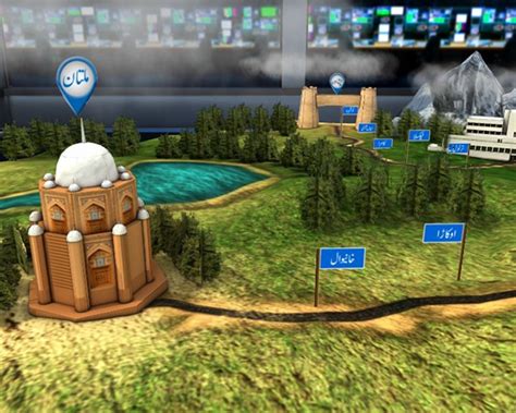 Virtual Set Route Map Vizrt Behance