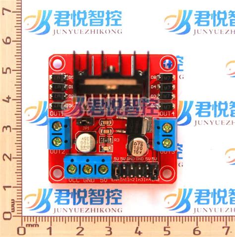 Купить Макетная плата Mcu L298n电机驱动板模块 步进电机 智能车 机器人 Arduino в интернет