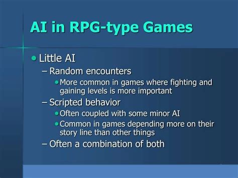 Artificial Intelligence In Gaming With Some Basic Ai Algorithm Ppt