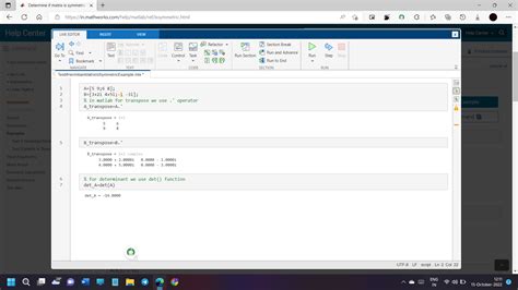 [solved] using matlab 6 write the transpose of a and b and compute