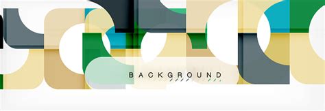 기하학적 인 사각형 배너를 추상화합니다 브로슈어 또는 전단지 프레 젠 테이 션 및 웹 디자인 레이아웃에 대 한 벡터 일러스트