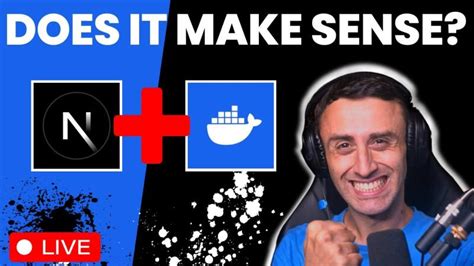 Francesco Ciulla On Linkedin Using Nextjs With Docker Does It Make Sense