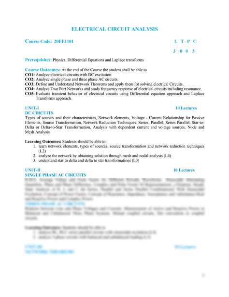 Solution Electrical Circuit Analysis Studypool