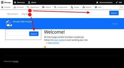 Do Not Add A Duplicate Of The Search Block To The First Sidebar