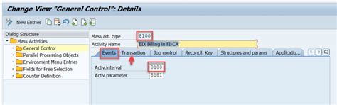 Fica Events And Mass Activity Set Up Sapcodes